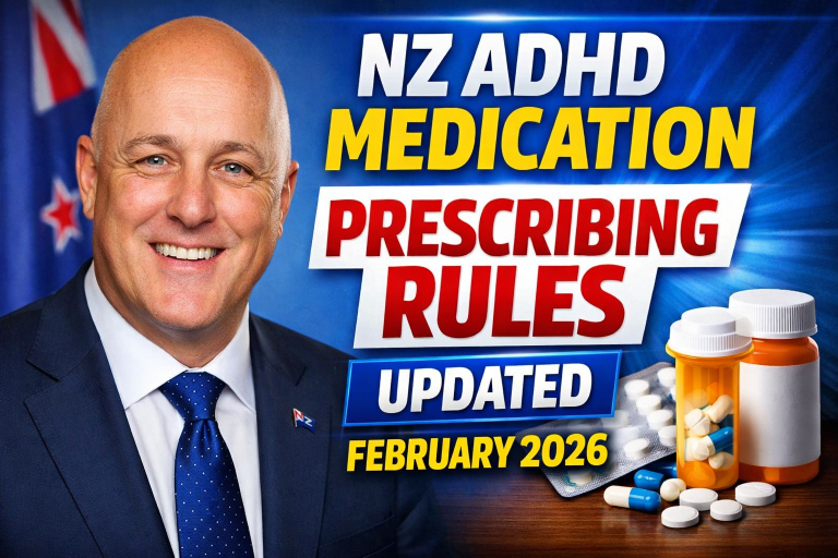 NZ ADHD Medication Prescribing Rules Updated February 2026: What ...